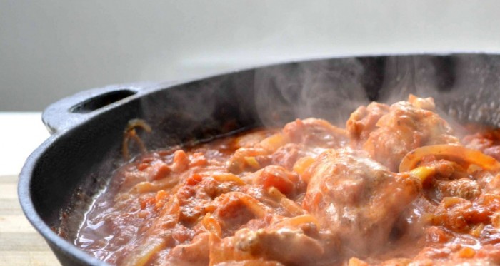 Frango Guisado á Portuguesa • Iguaria Receita e Culinária