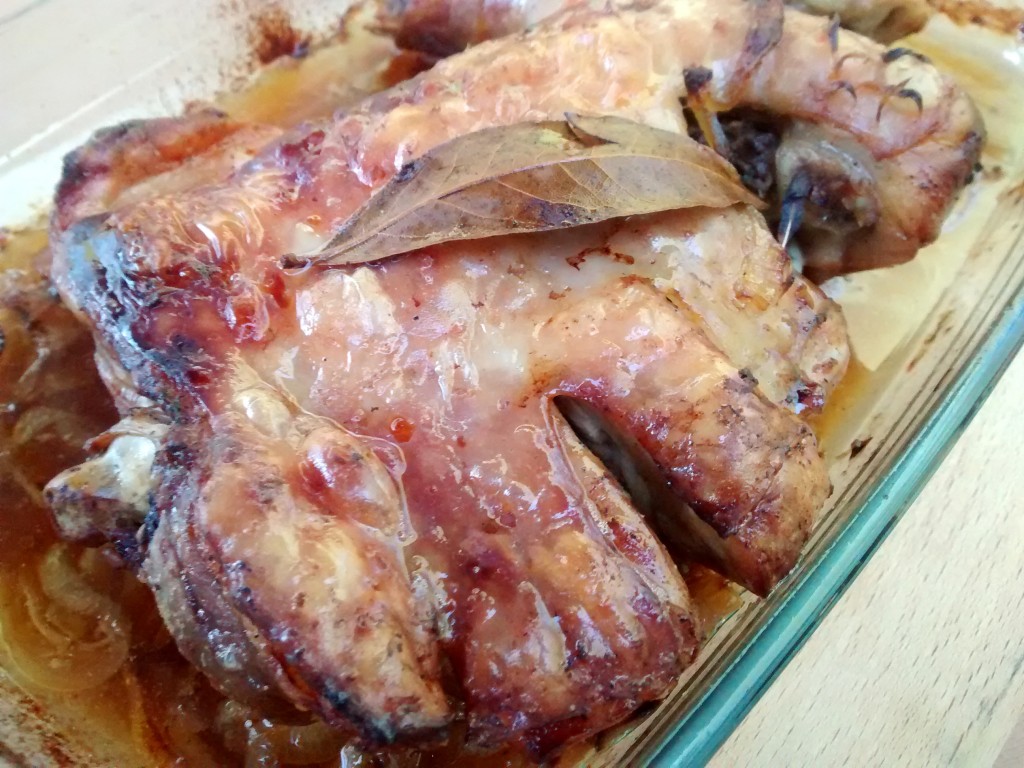 Perna de Peru no Forno • Iguaria Receita e Culinária