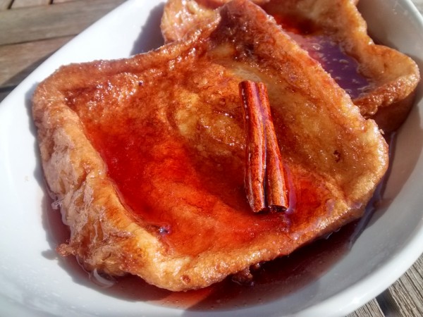 Rabanadas em Calda de Mel e Porto • Iguaria Receita e Culinária