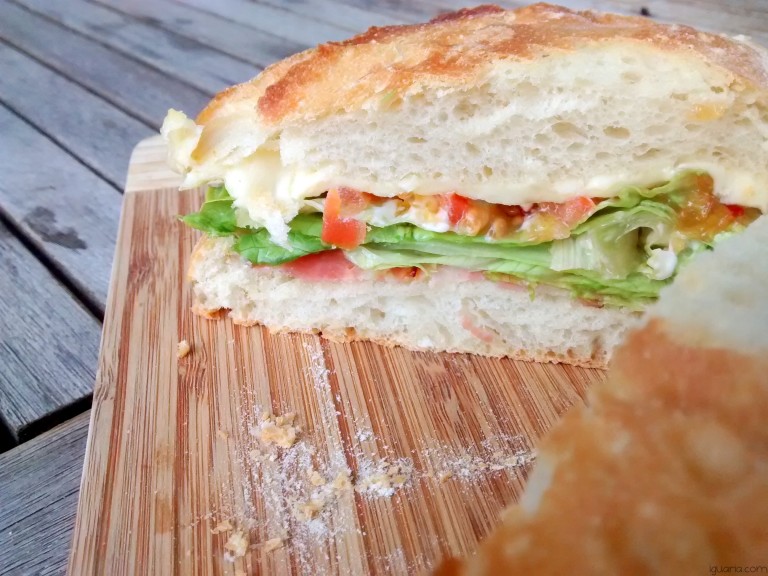 Sandes de Queijo e Bacon • Iguaria Receita e Culinária