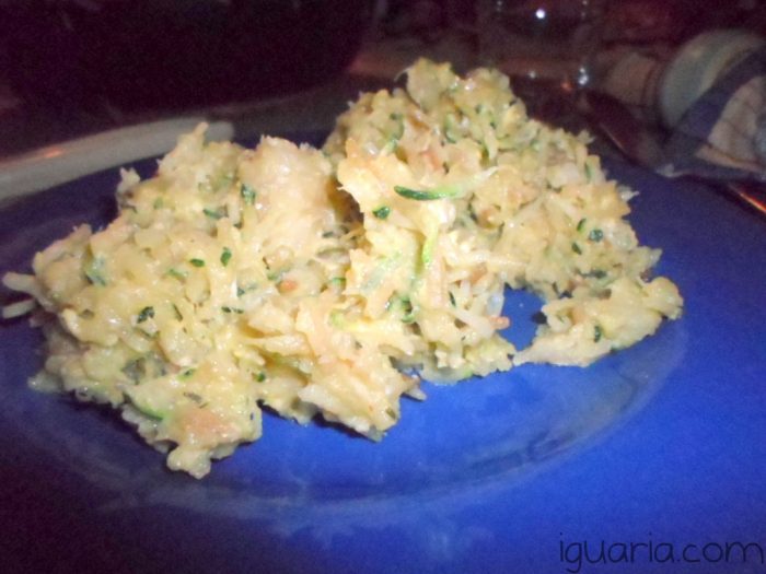 Bacalhau a Brás com Courgette • Iguaria Receita e Culinária