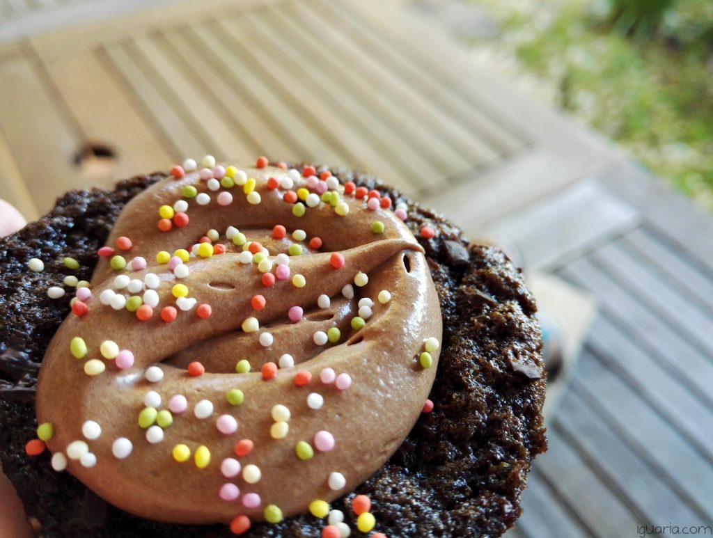 Queques Fofos de Chocolate • Iguaria Receita e Culinária