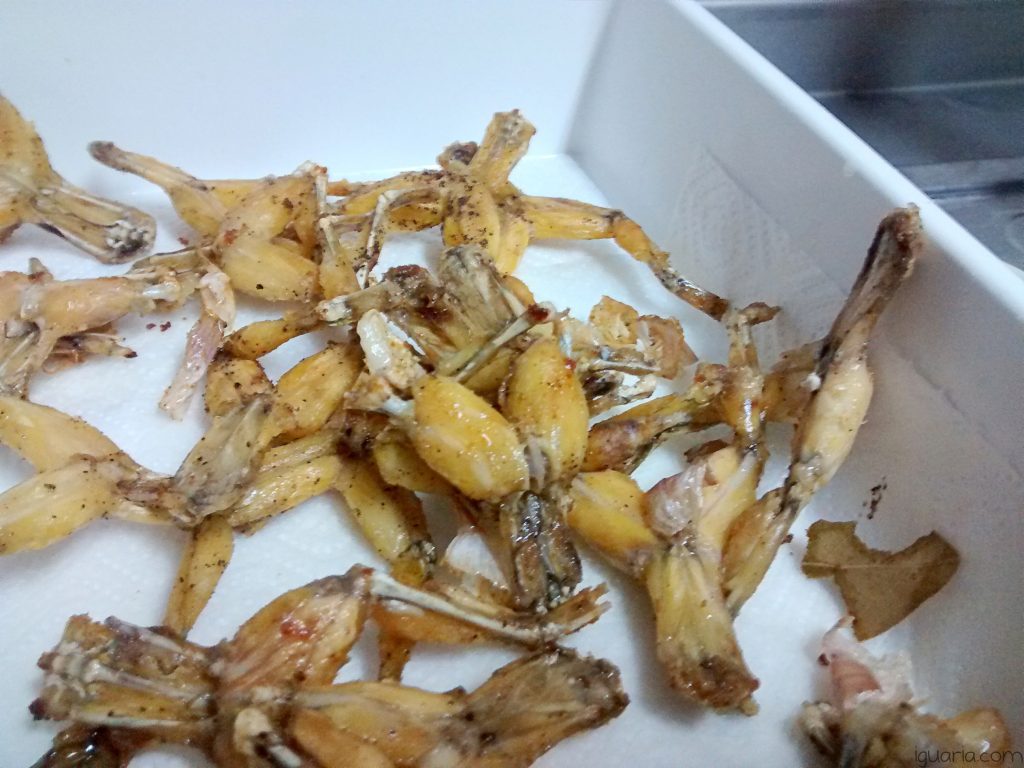 Perninhas de Rã Fritas • Iguaria Receita e Culinária