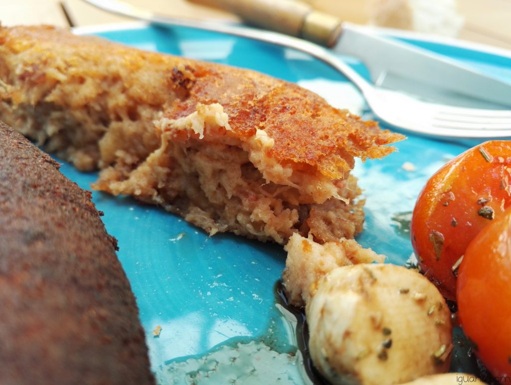 Alheiras Fritas com Salada • Iguaria Receita e Culinária