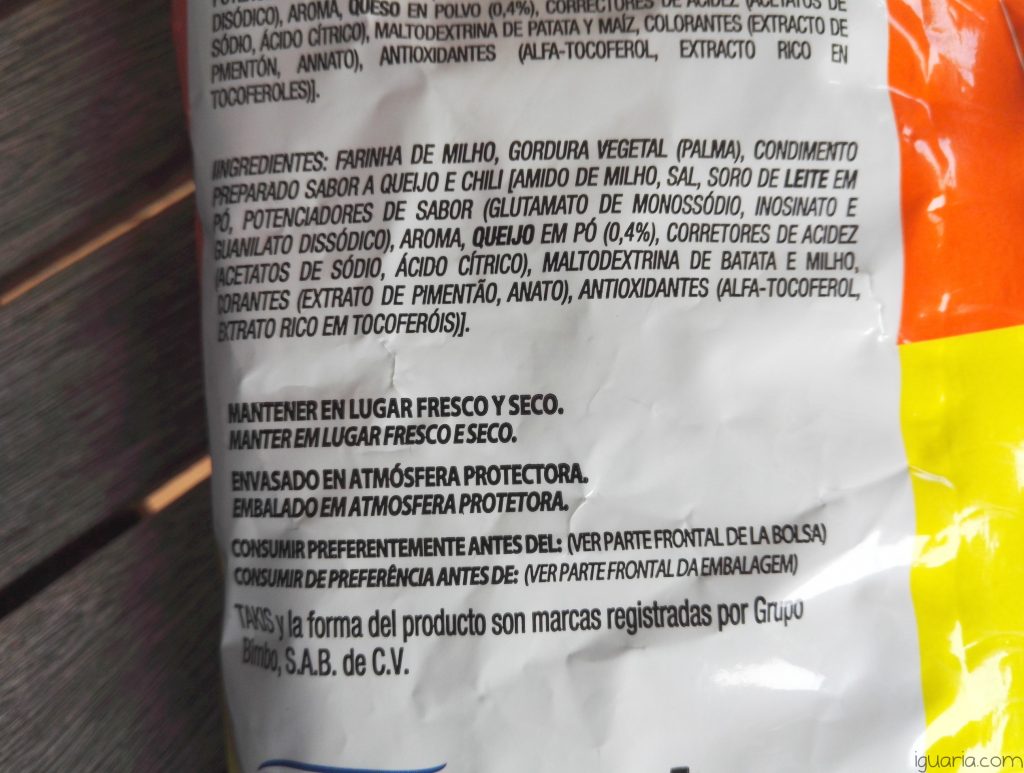 Snacks Takis Queijo e Malaguetas • Iguaria Receita e Culinária