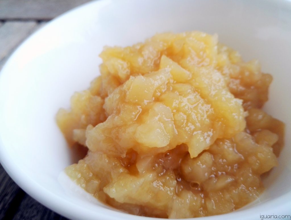 Puré Doce de Maçã • Iguaria Receita e Culinária