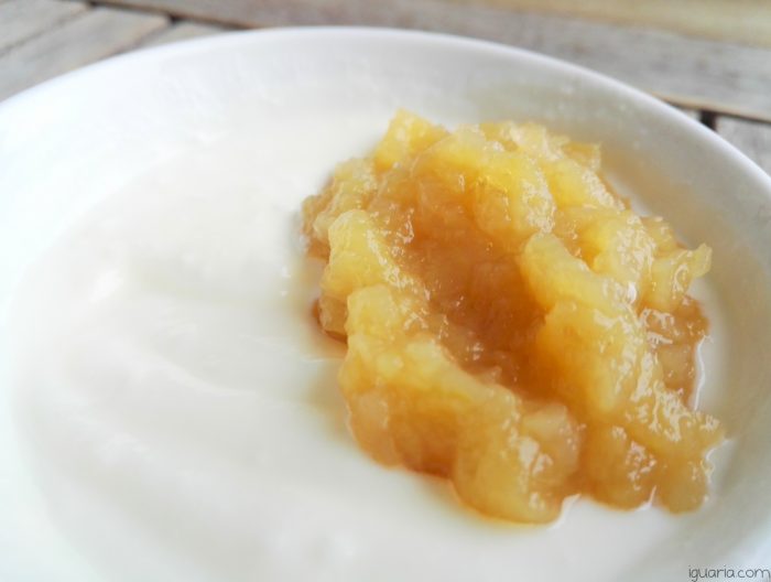 Puré Doce de Maçã • Iguaria Receita e Culinária