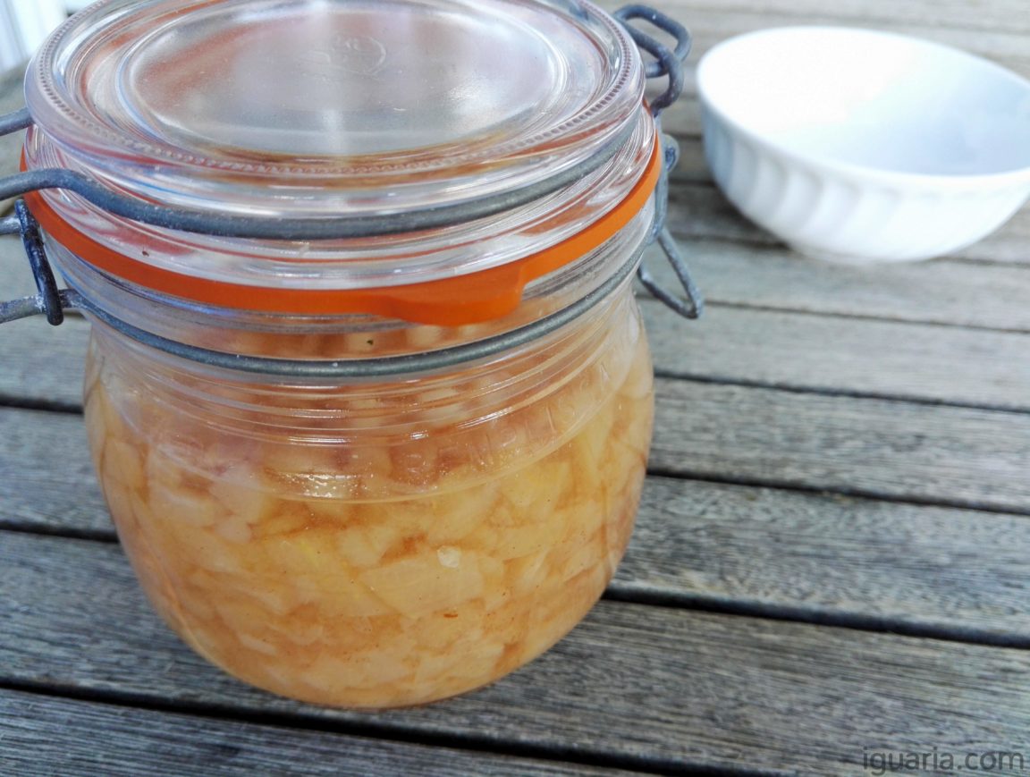 Conserva de Pera com Canela • Iguaria Receita e Culinária