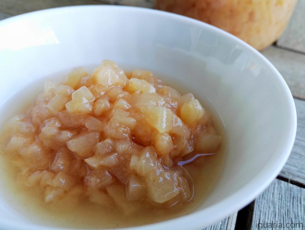 Conserva de Pera com Canela • Iguaria Receita e Culinária