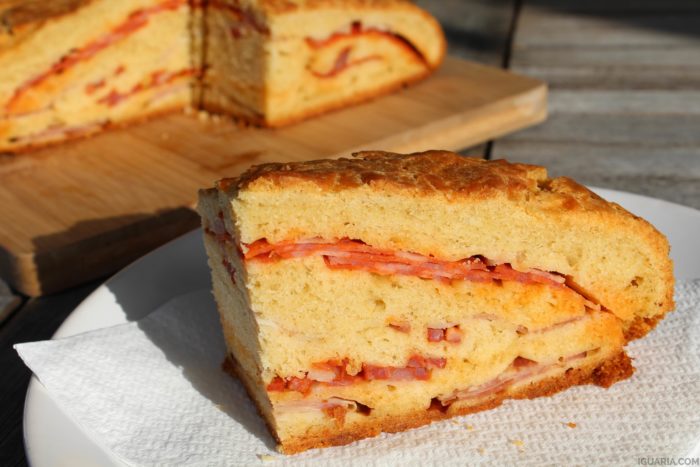 Folar de Carnes de Trás-os-Montes • Iguaria Receita e Culinária