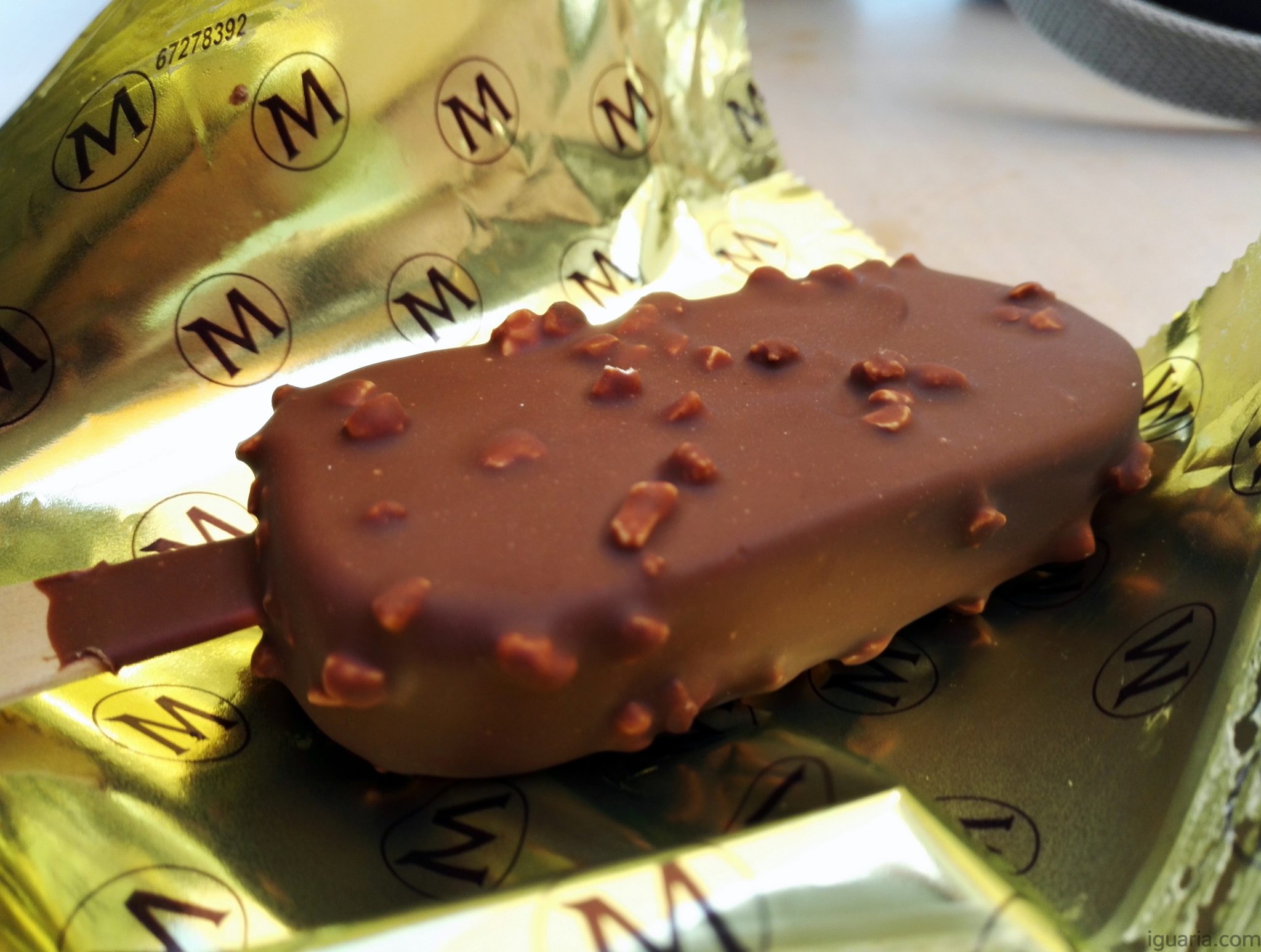 Gelado Magnum Praline • Iguaria Receita e Culinária