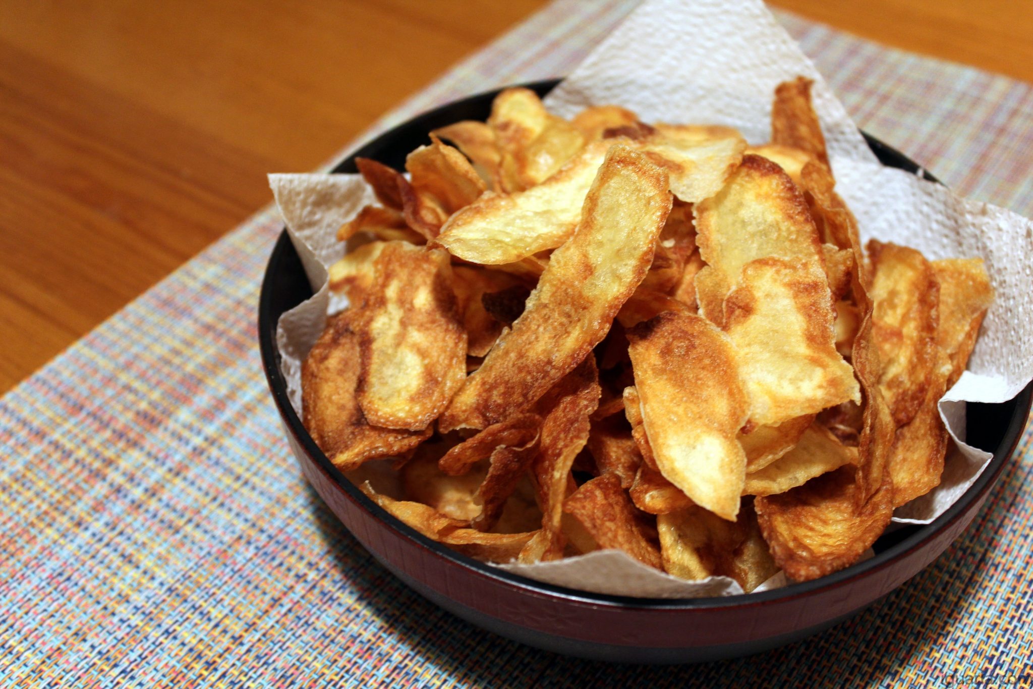 Batatas Fritas Finas • Iguaria Receita e Culinária