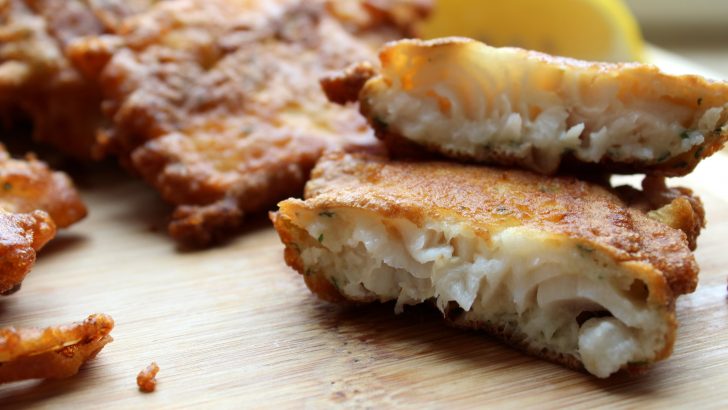 Pescada Frita • Iguaria Receita e Culinária