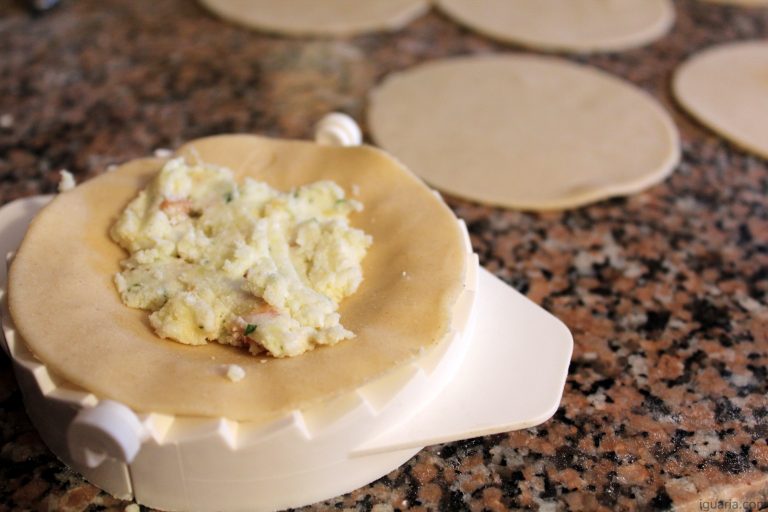 Pastel Pierogi Polaco • Iguaria! Receita e Culinária