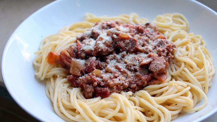 Bolonhesa de Carne e Soja • Iguaria! Receita e Culinária