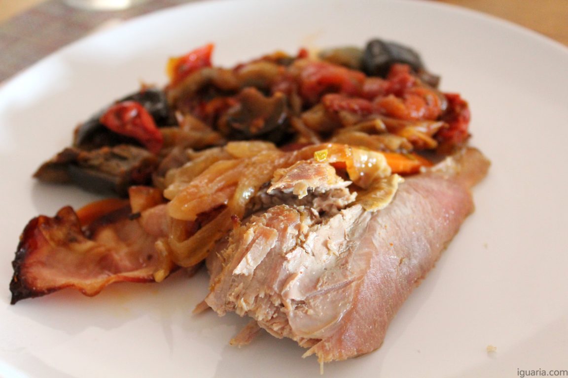 Perna de Peru Assada • Iguaria Receita e Culinária