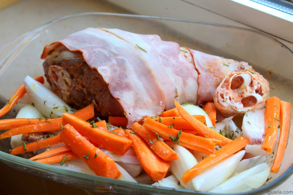 Perna de Peru Assada • Iguaria Receita e Culinária