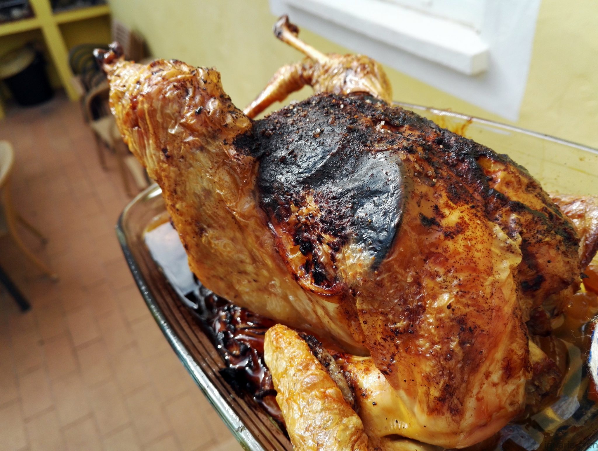 Frango do Campo Assado • Iguaria Receita e Culinária