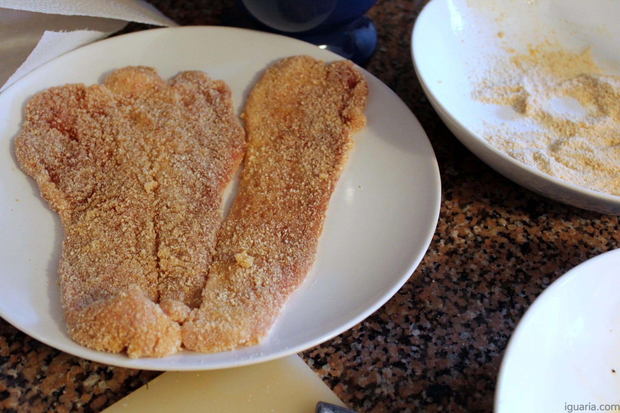 Panado de Porco com Esparguete • Iguaria Receita e Culinária