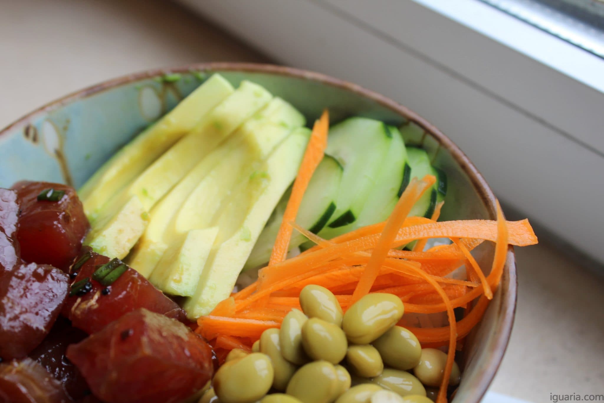 Poke de Atum Havaiano • Iguaria Receita e Culinária