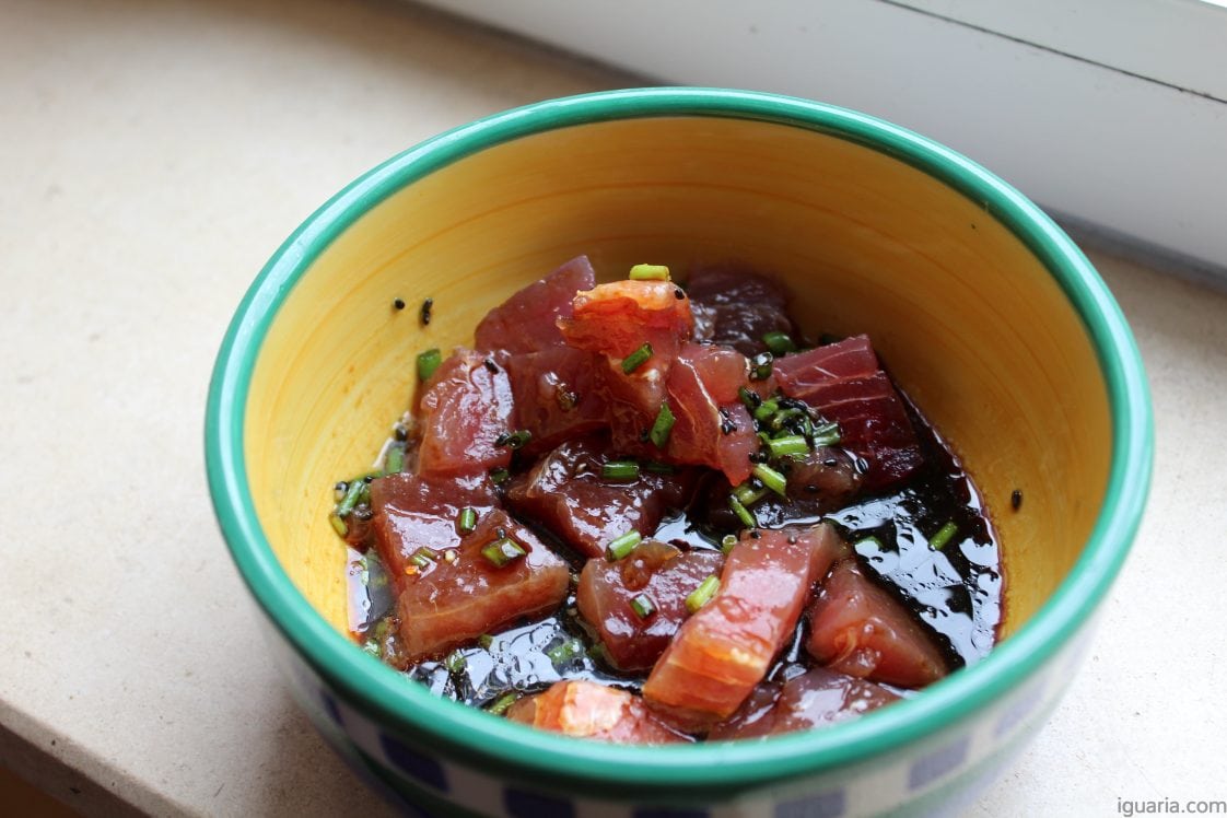 Poke de Atum Havaiano • Iguaria Receita e Culinária