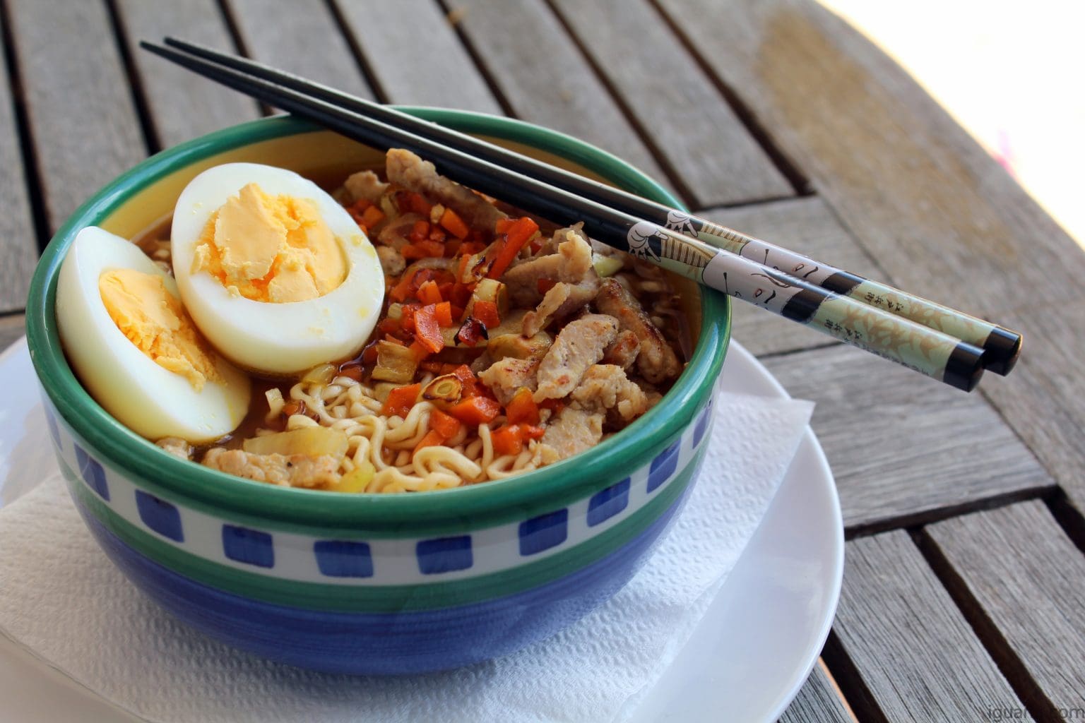 Ramen de Porco Frito • Iguaria Receita e Culinária