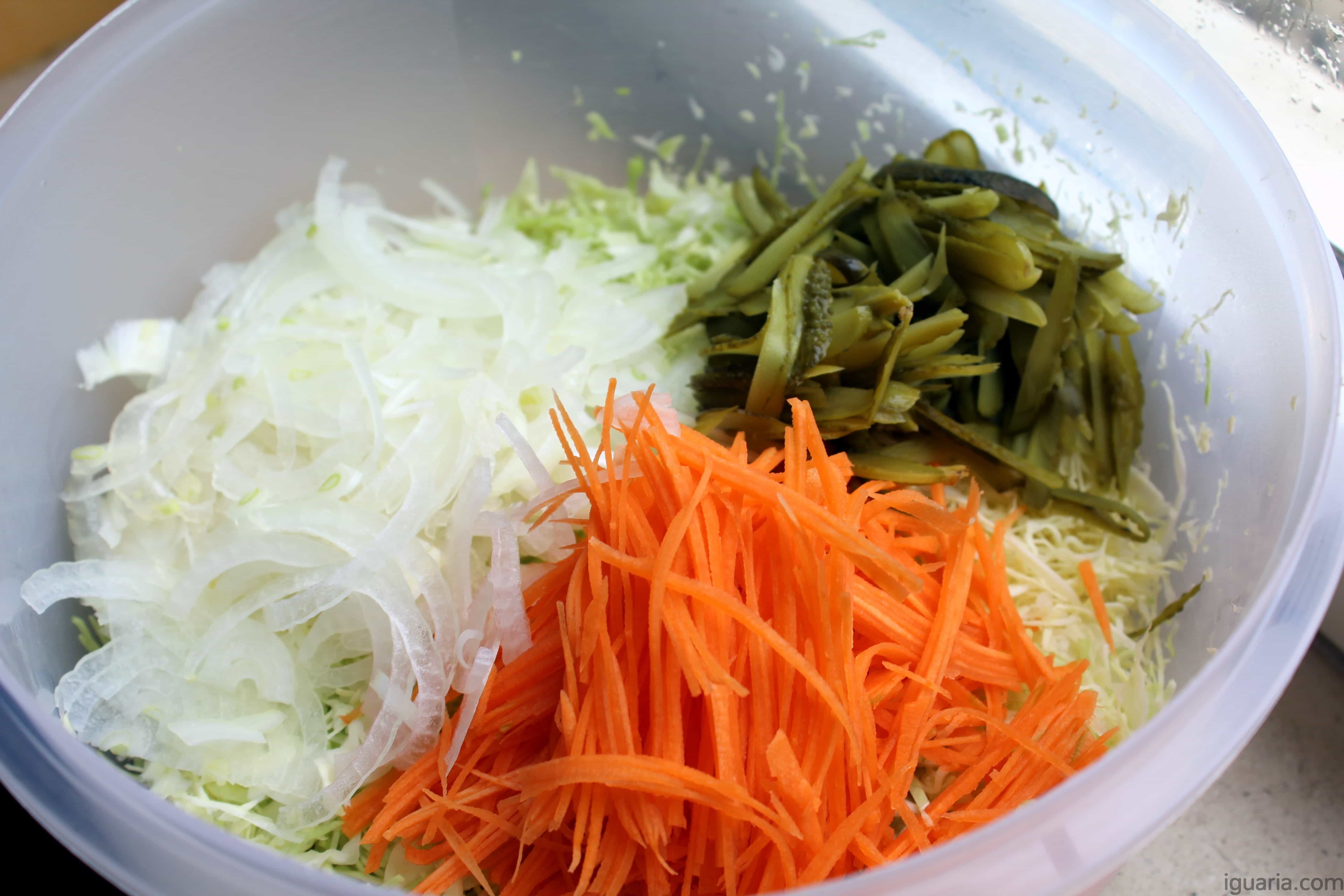 Salada Cremosa de Couve • Iguaria! Receita e Culinária Salada Cremosa de Couve • Iguaria! Receita e Culinária
