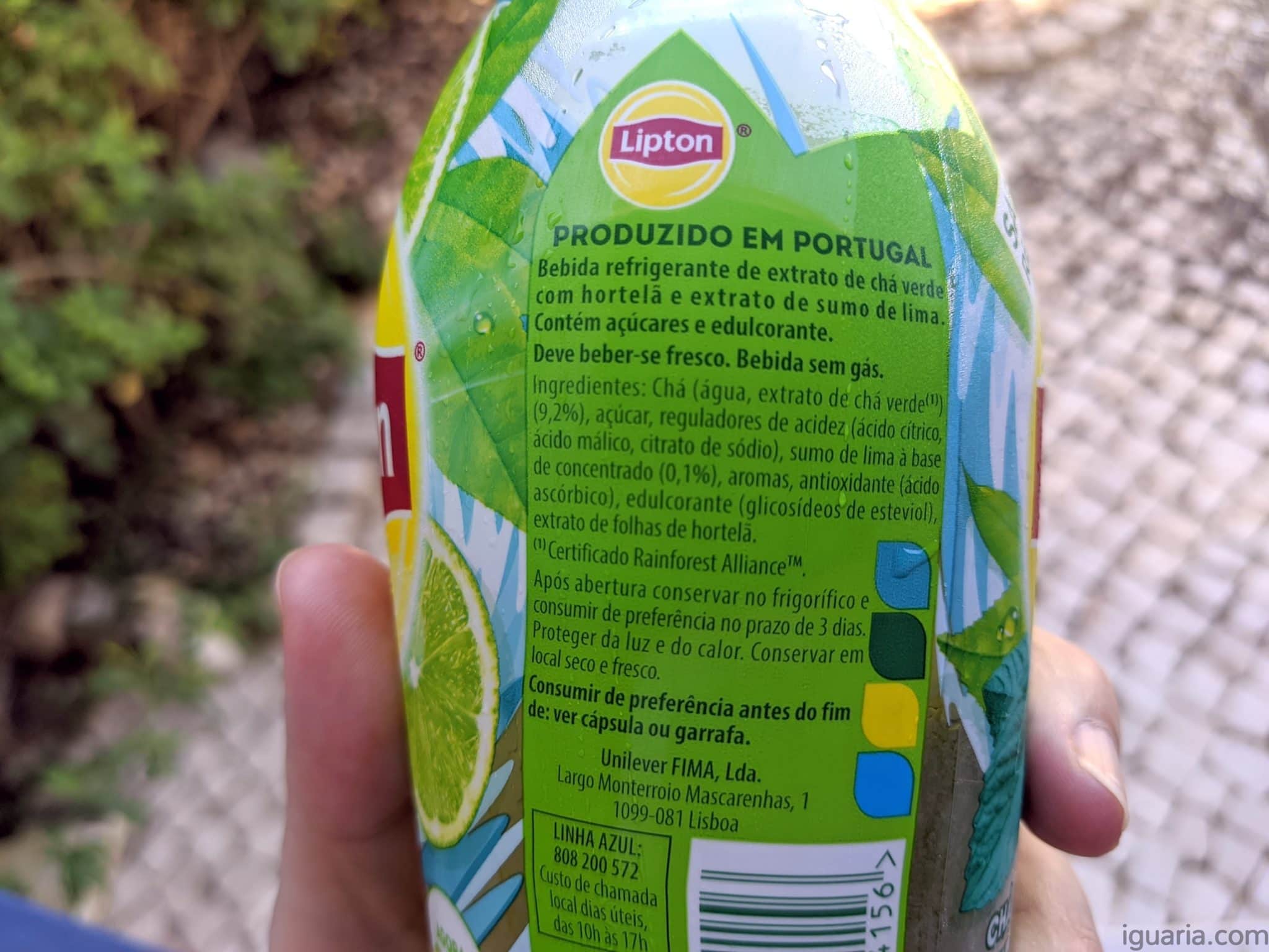 Lipton Chá Verde Matcha • Iguaria Receita e Culinária
