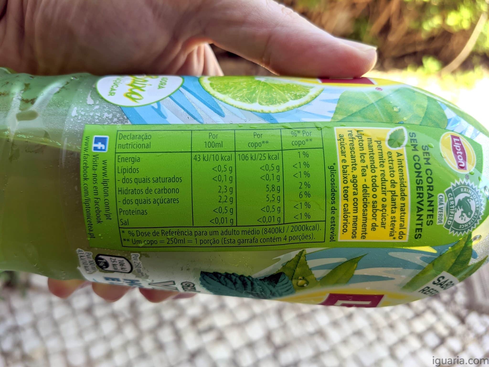 Lipton Chá Verde Matcha • Iguaria Receita e Culinária