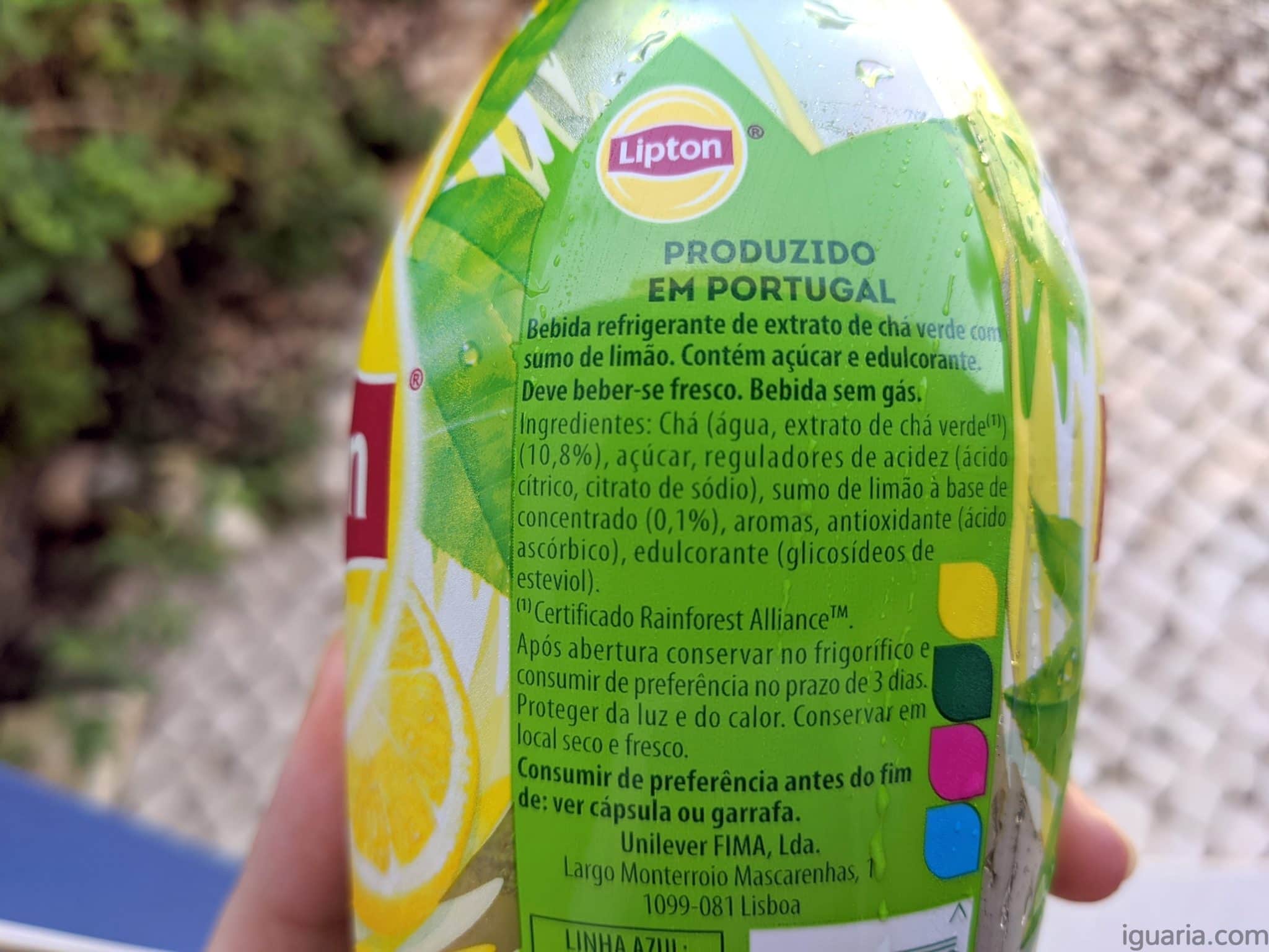 Lipton Chá Verde Matcha • Iguaria Receita e Culinária