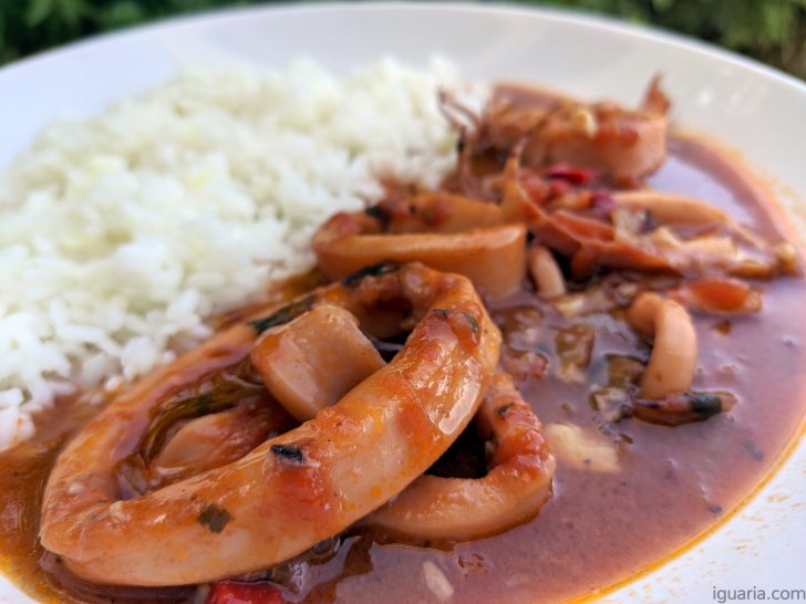 Lulas Guisadas à Portuguesa • Iguaria Receita e Culinária
