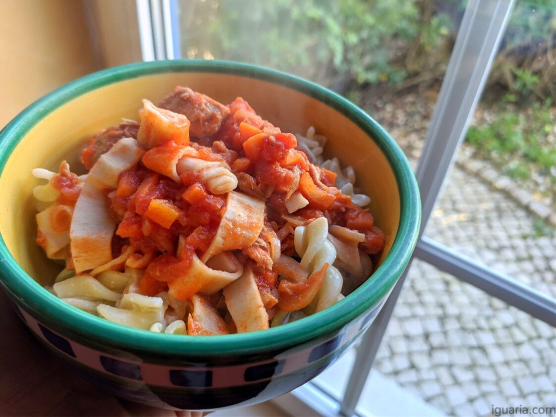 Massa de Atum e Delicias do Mar • Iguaria Receita e Culinária