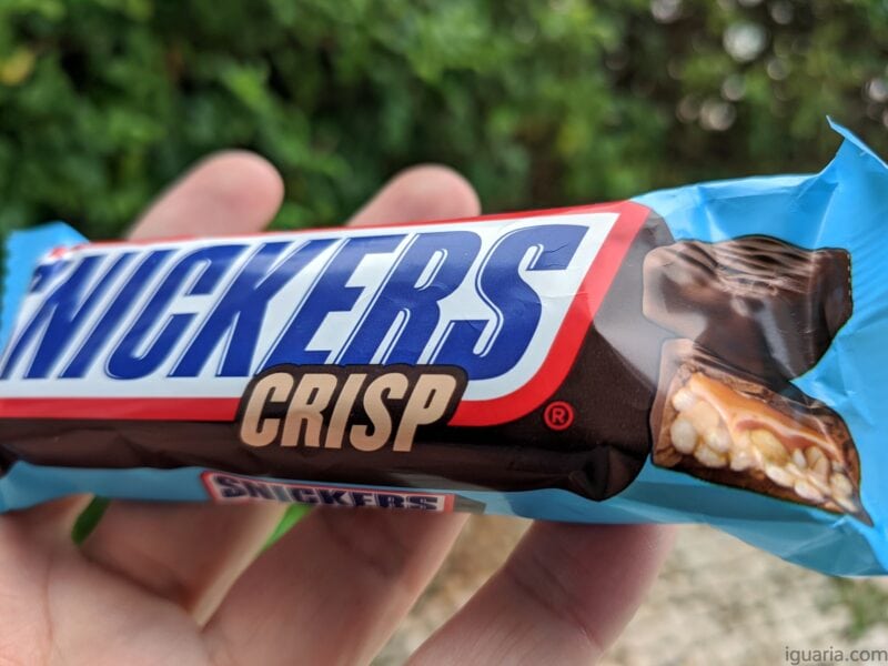 Chocolate Snickers Crisp • Iguaria Receita e Culinária