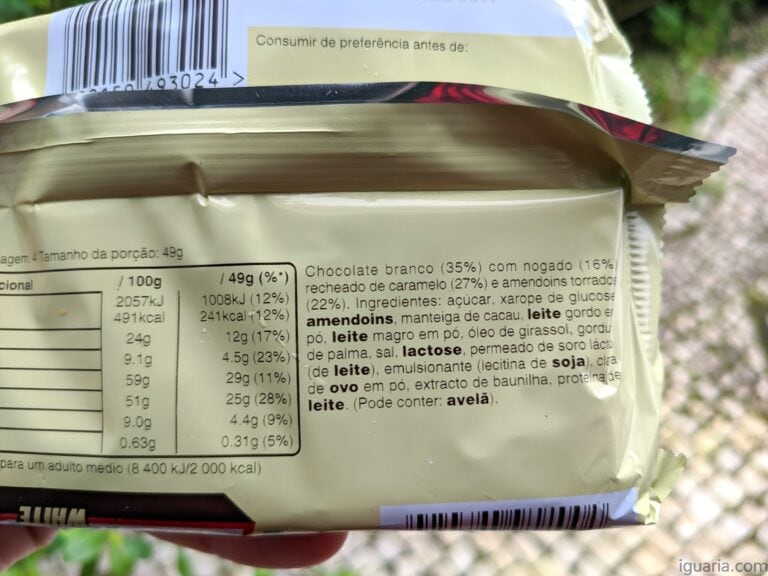 Snickers White • Iguaria Receita e Culinária