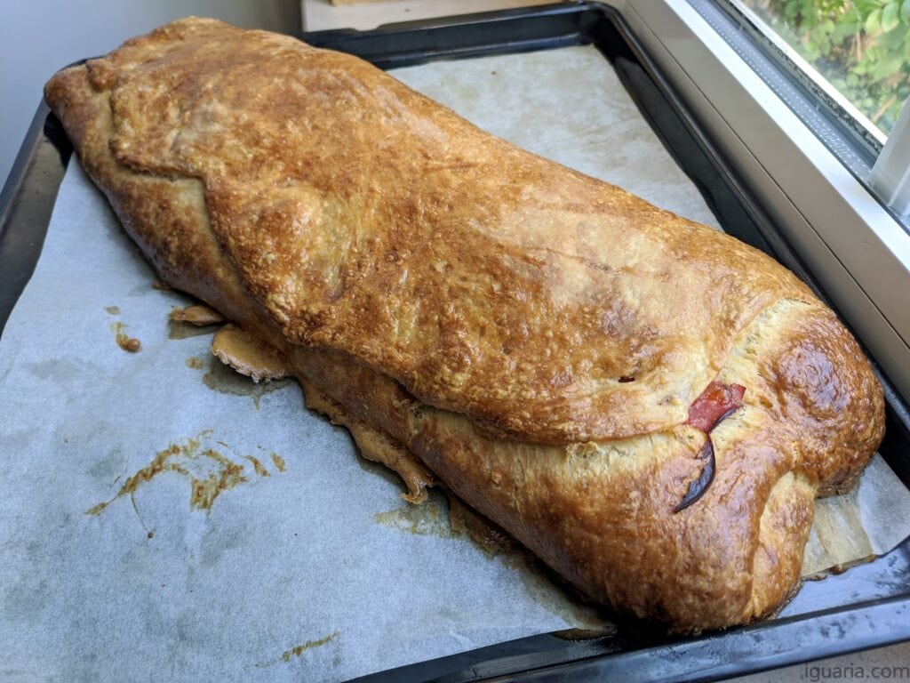 Folar Enrolado de Enchidos • Iguaria Receita e Culinária