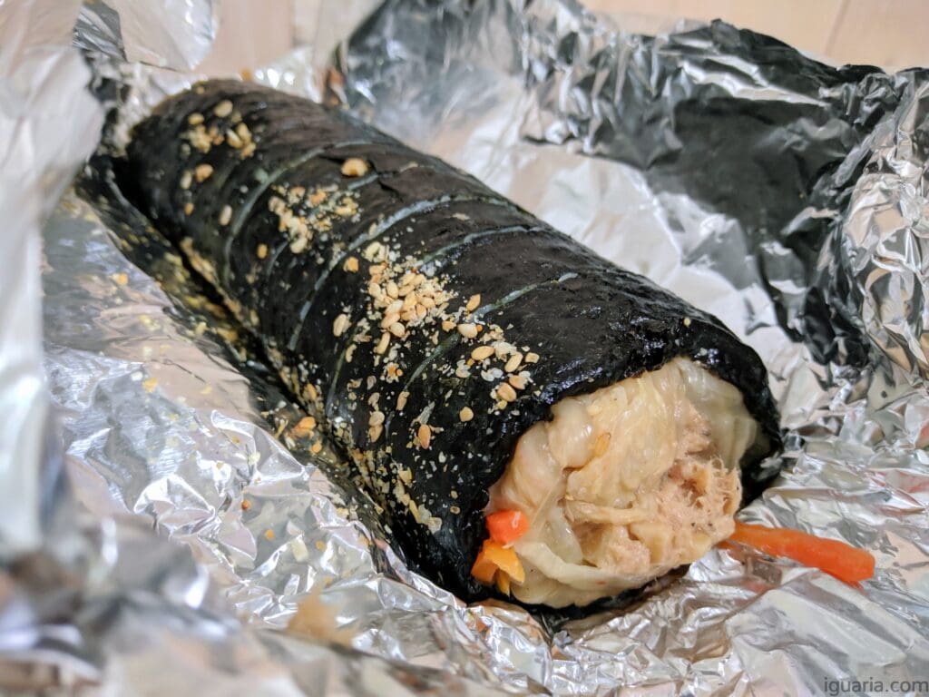 Kimbap Rolo Sushi Coreano • Iguaria Receita e Culinária