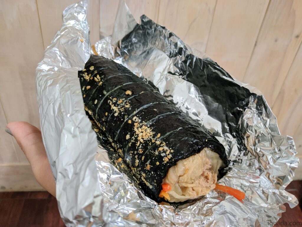Kimbap Rolo Sushi Coreano • Iguaria Receita e Culinária