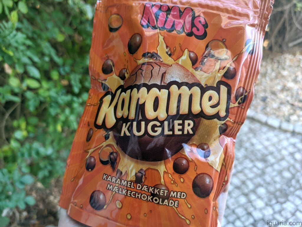 Chocolates Kims Crispo Karamel Kugler • Iguaria Receita e Culinária