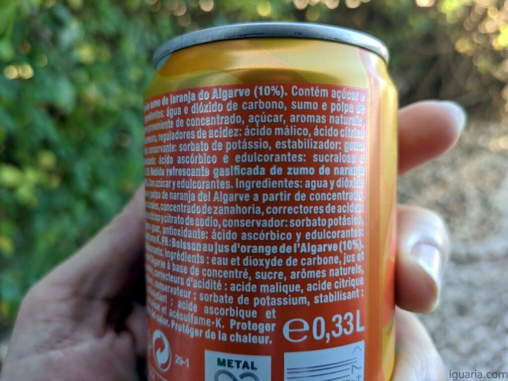 Sumol Laranjas do Algarve • Iguaria Receita e Culinária