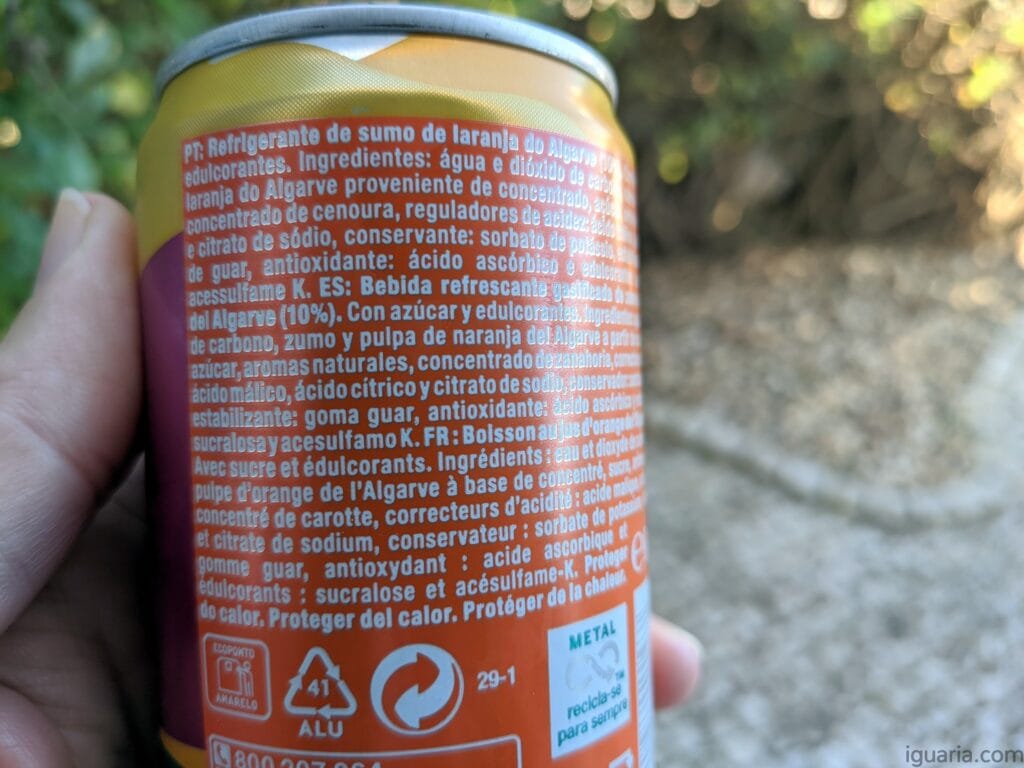 Sumol Laranjas do Algarve • Iguaria Receita e Culinária