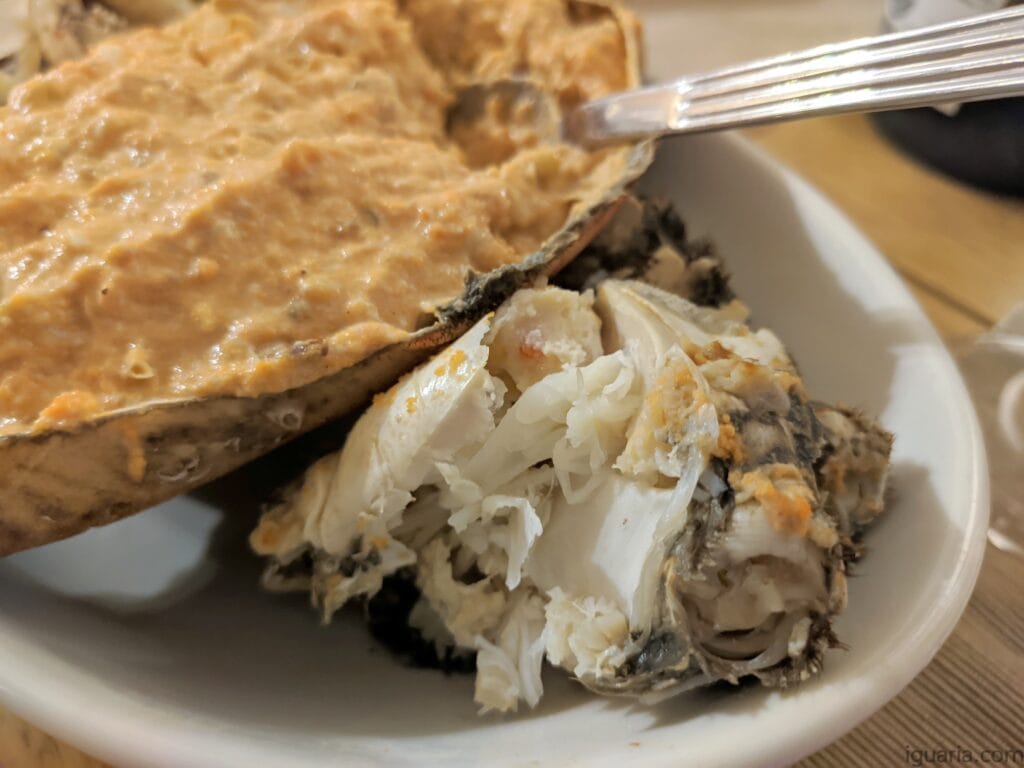 Sapateira Recheada à Portuguesa • Iguaria Receita e Culinária