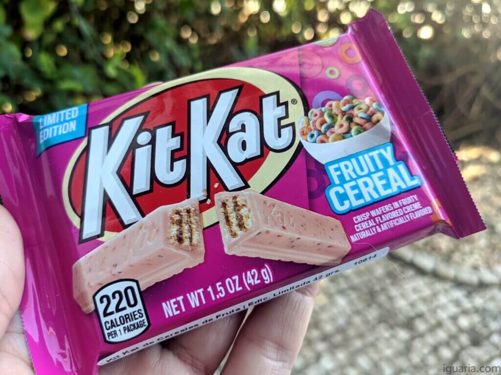 Kitkat Cereais de Frutas • Iguaria Receita e Culinária