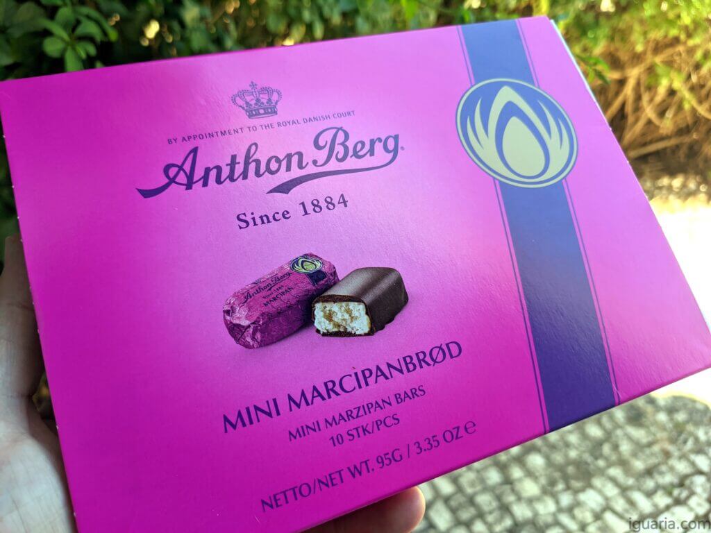Anthon Berg Mini Bombons de Massapão • Iguaria Receita e Culinária