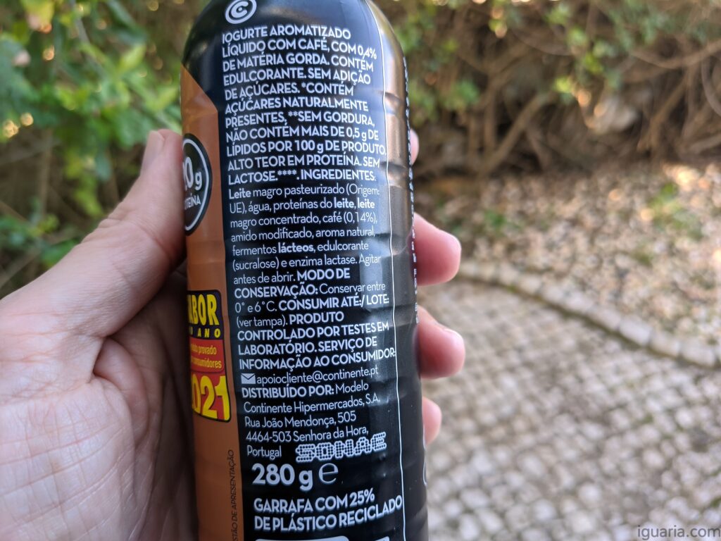 Bebidas Lácteas de Proteína do Continente • Iguaria Receita e Culinária