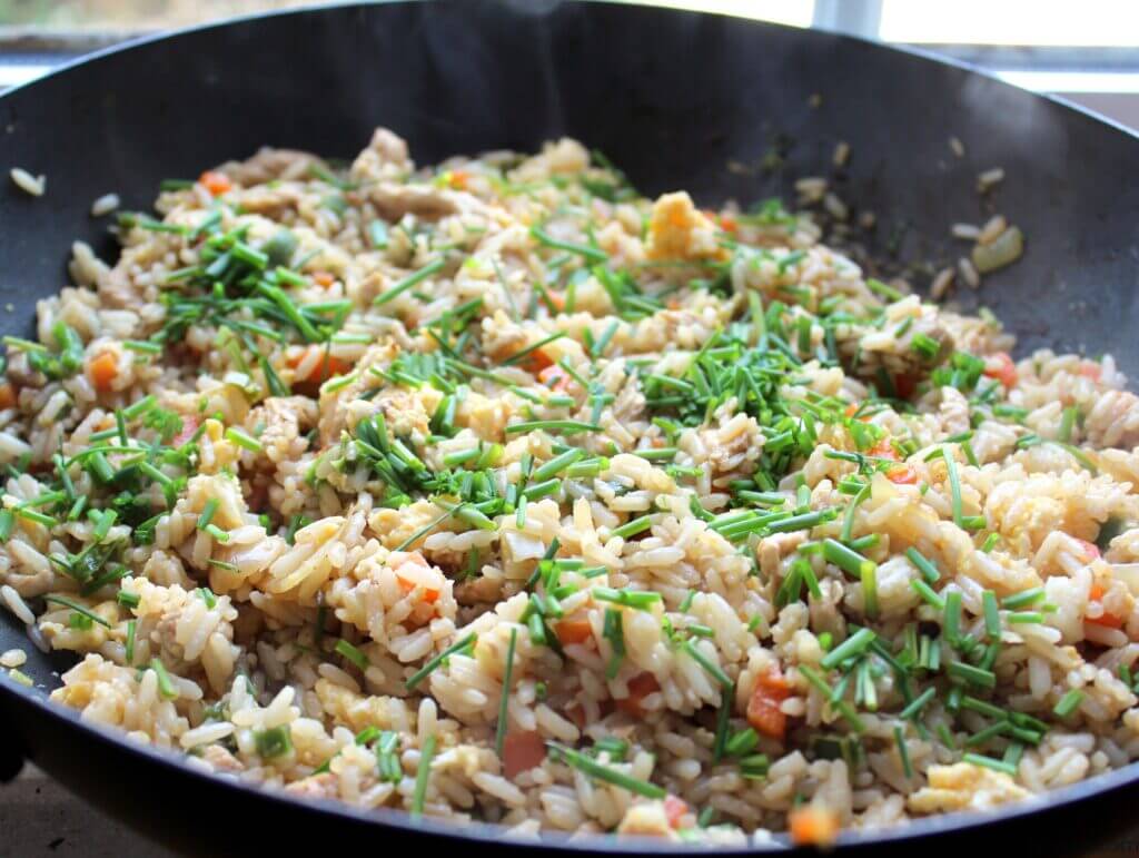 Arroz Frito de Peru • Iguaria Receita e Culinária