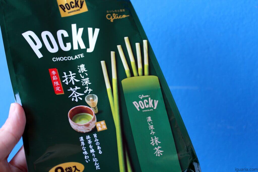 Glico Pocky Mousse Matcha • Iguaria Receita e Culinária