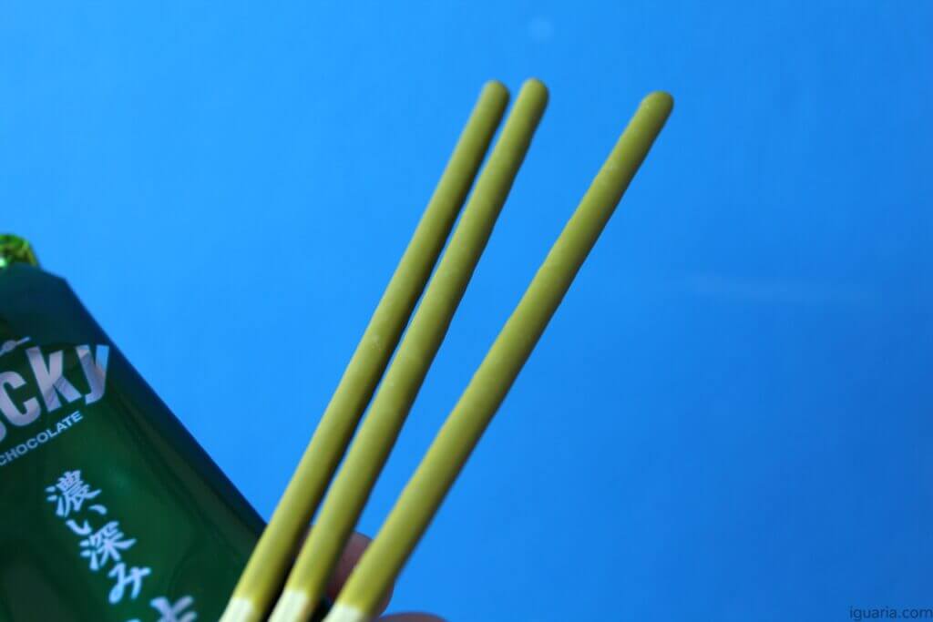 Glico Pocky Mousse Matcha • Iguaria Receita e Culinária