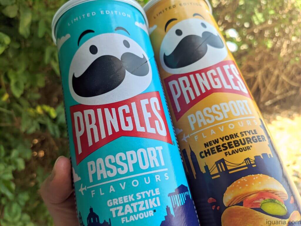 Pringles Passport Tzaziki e Cheeseburger • Iguaria Receita e Culinária