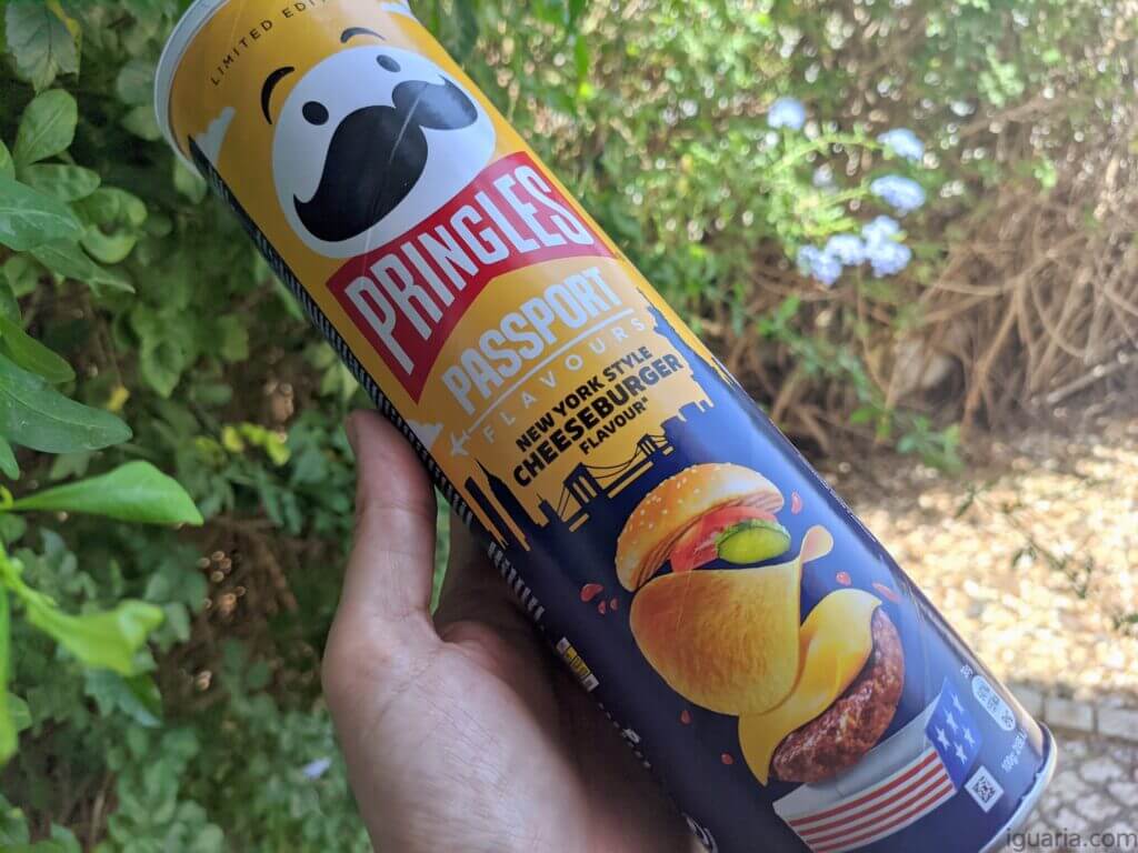 Pringles Passport Tzaziki e Cheeseburger • Iguaria Receita e Culinária