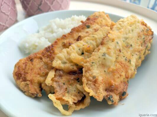 Pescada Frita à Portuguesa • Iguaria Receita e Culinária